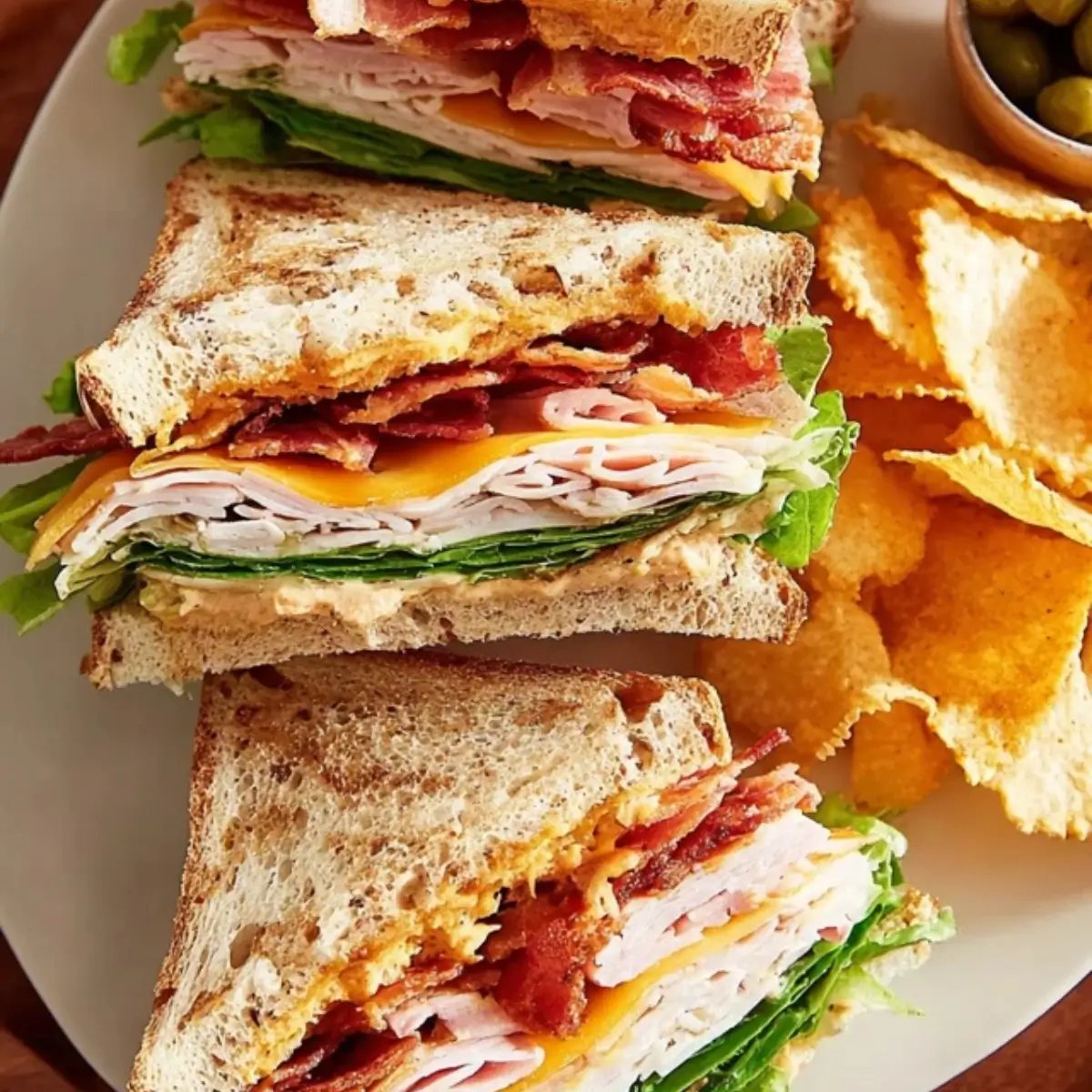 Club Sandwich Recipe: Quick & Easy (Step-by-Step) - Sabores Recetas