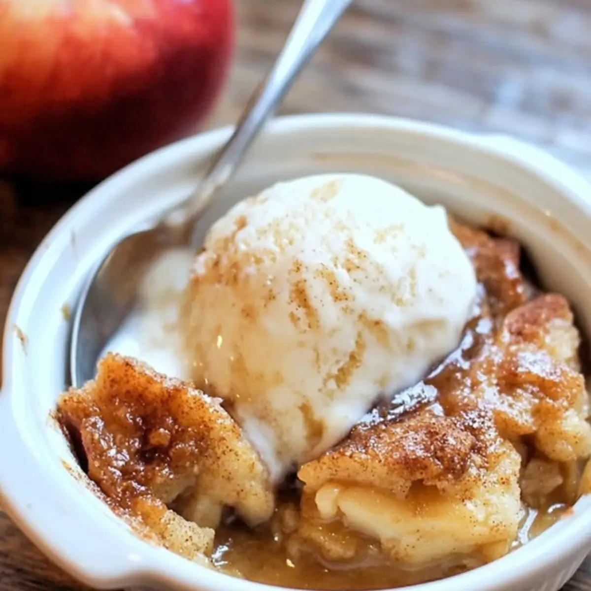 Cinnamon Apple Cobbler: Easy & Delicious Fall Recipe - Sabores Recetas