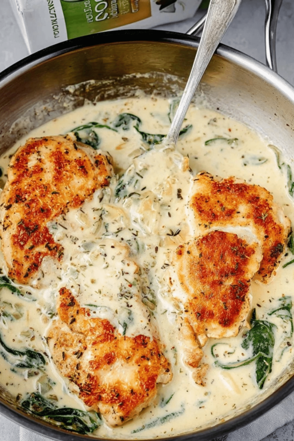 Creamy Boursin Chicken Recipe + Easy Weeknight Meal - Sabores Recetas