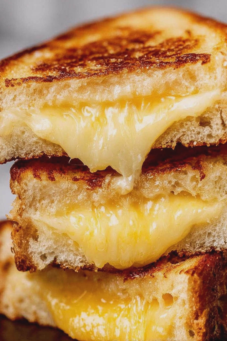 Grilled Cheese Sandwich — Crispy, Creamy in 12 Min